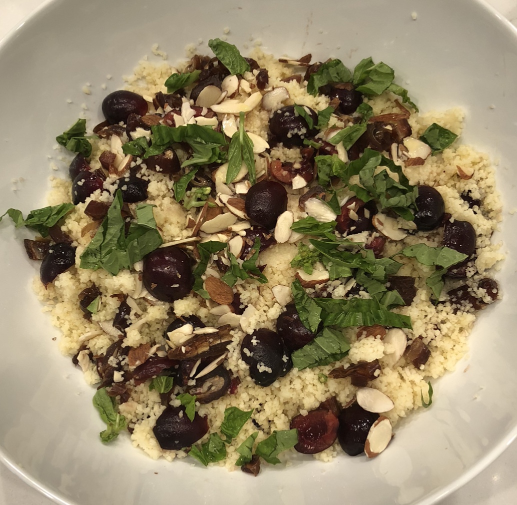 Cherry, Date and Almond Couscous - Modern Empty Nester